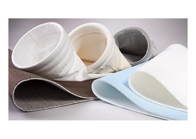 Nonwoven Punched Dust Collection Socks Glazed , Jet Dust Collector Bags ...