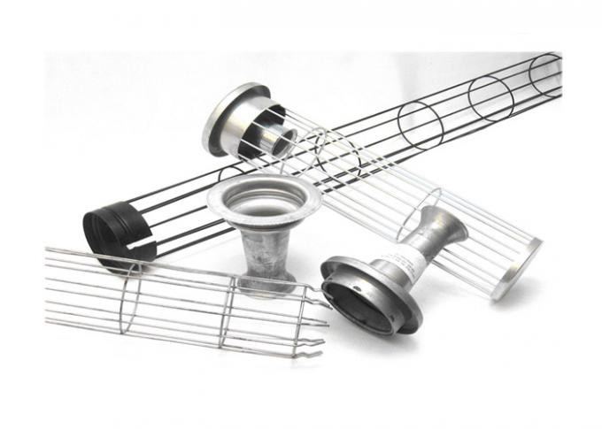 Round Oval Filter Cages Dust Collector Accessories Silicon Coating 4 ...