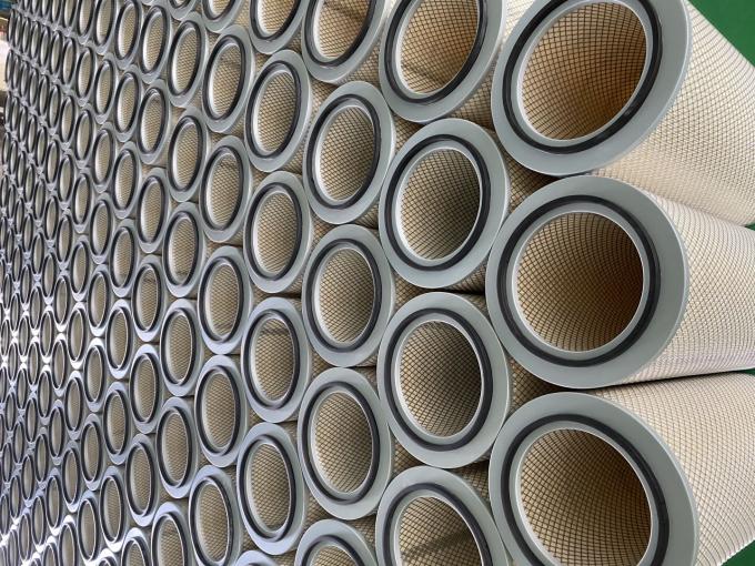 5um 0.5um 320x1000 Gas Turbine Air Inlet Filters