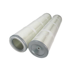 6m2 Cylindric Dust Collector Anti-Static Filter Cartridge F8 Class