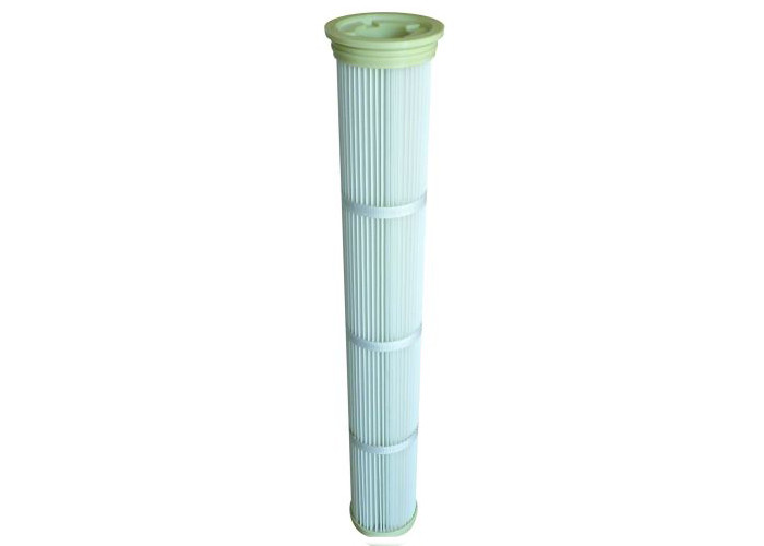 5um,0.5um,2um,0.2um,Long Pulse Pleated Dust Filter Cartridge , Wide ...