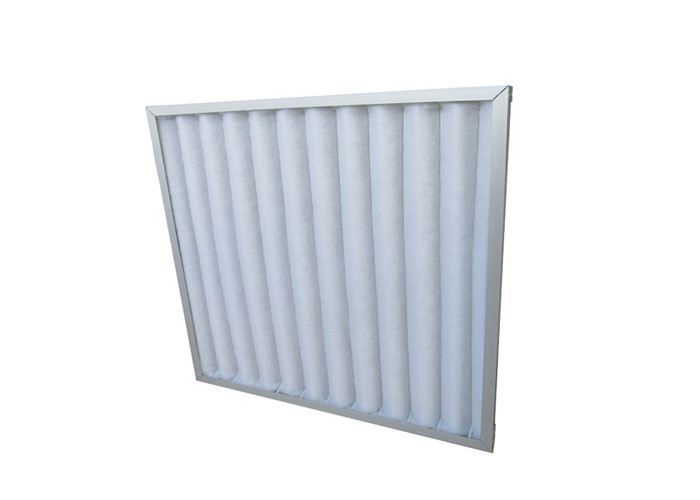 Synthetic Fiber Pleated Furnace Air Filters Pre Panel Ventilation G4 Class