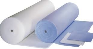 M5 / F5 Mats Pads Air Handler Filter Media Roll Synthetic Non Woven ...