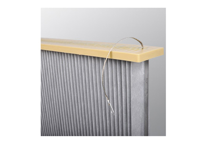 Uniform Pleat Spacing Flat Cell Filter Durable Abrasion Resist With ...
